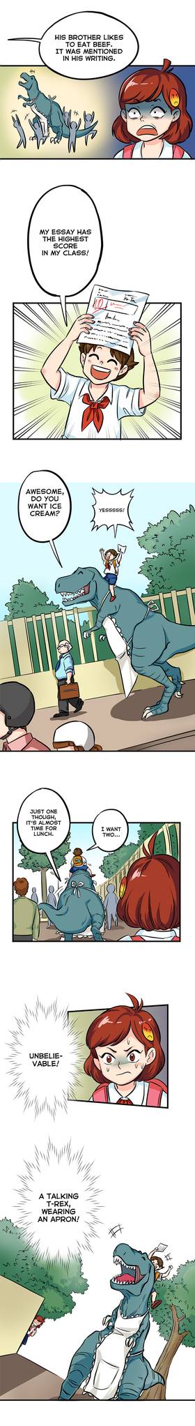 Read MY BROTHER IS T-REX Chapter 2 in English Online